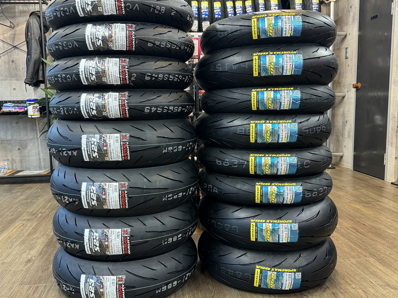 新商品！ BS S23、DUNLOP Q5A入荷致しました！ | MOTO HASSY (モトハッシー)